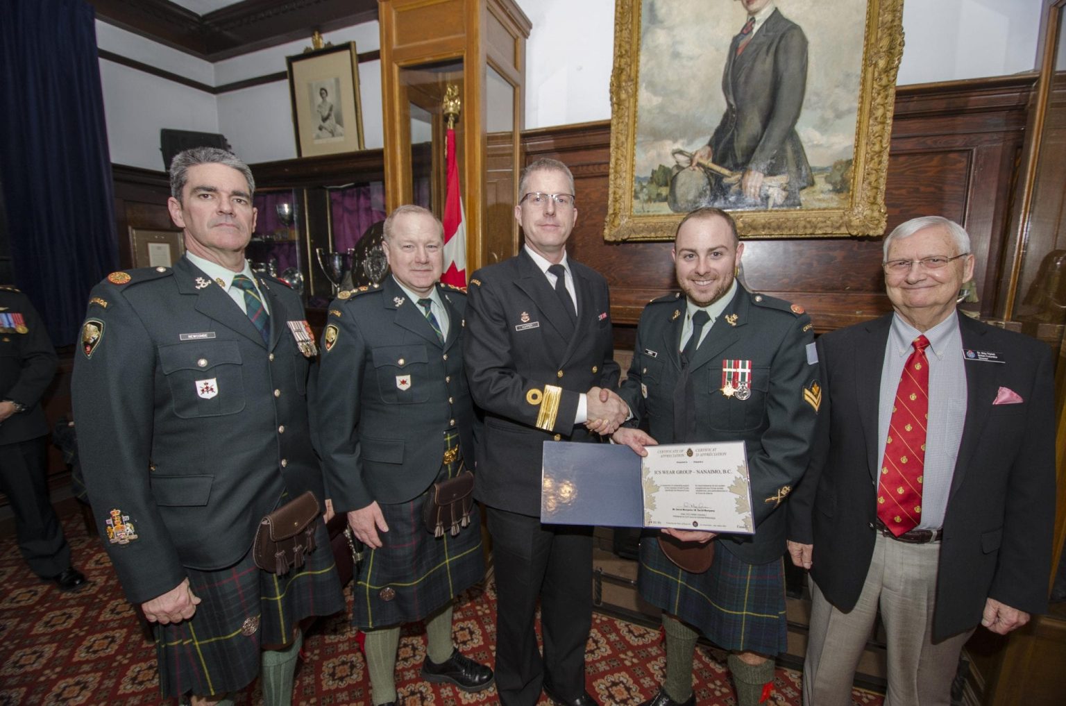Canadian Armed Forces Reserves Certificate of Appreciation | ICS Wear Group