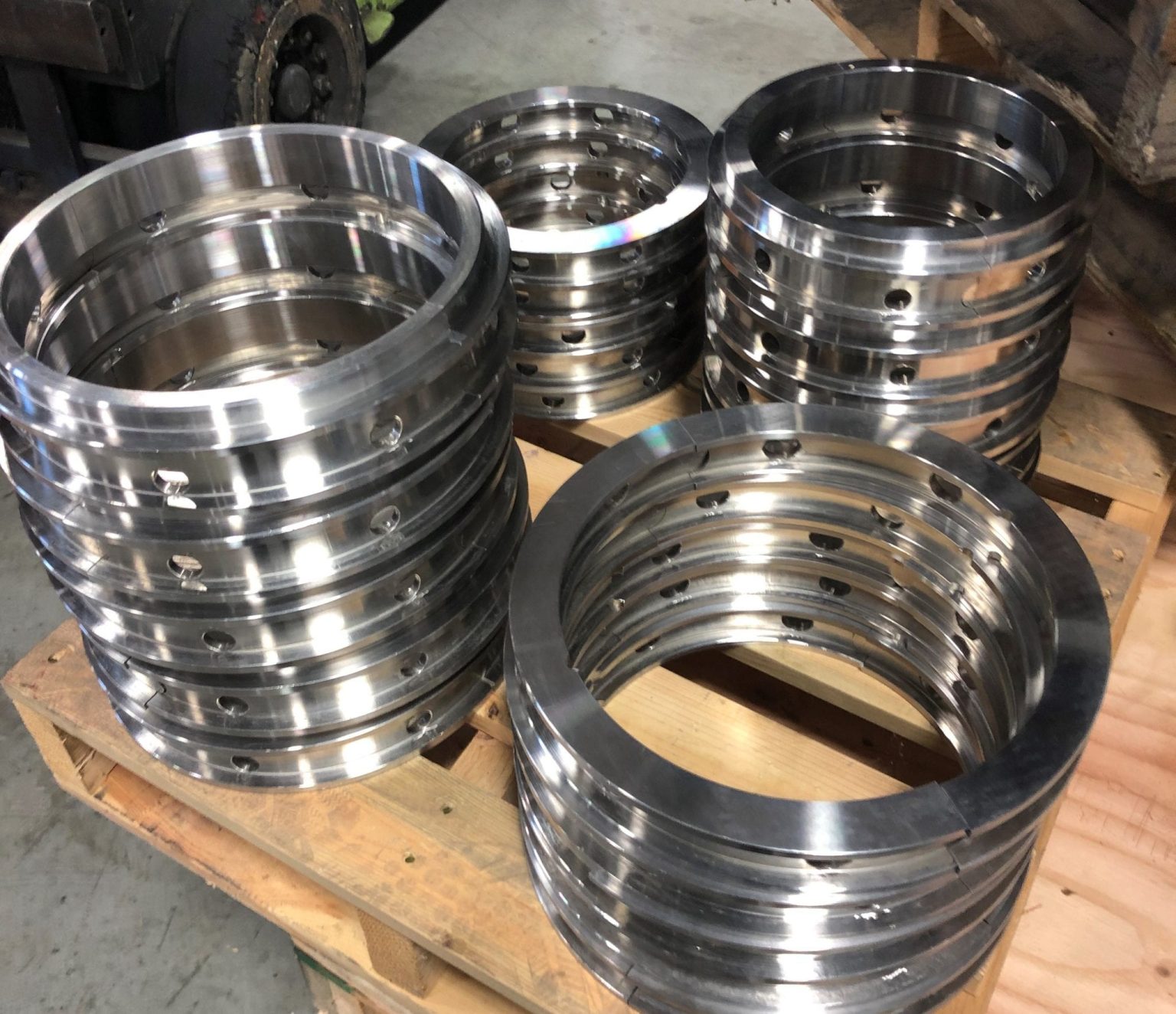 Custom Fabrication Split Lantern Rings and Restrictors | ICS Wear Group